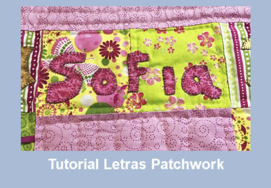 Tutorial Letras Patchwork (Para Principiantes) - Ale Cose y cose