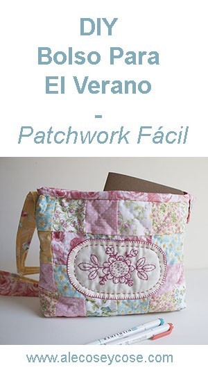 diy-bolso-verano-patchwork-facil | Ale Cose y cose