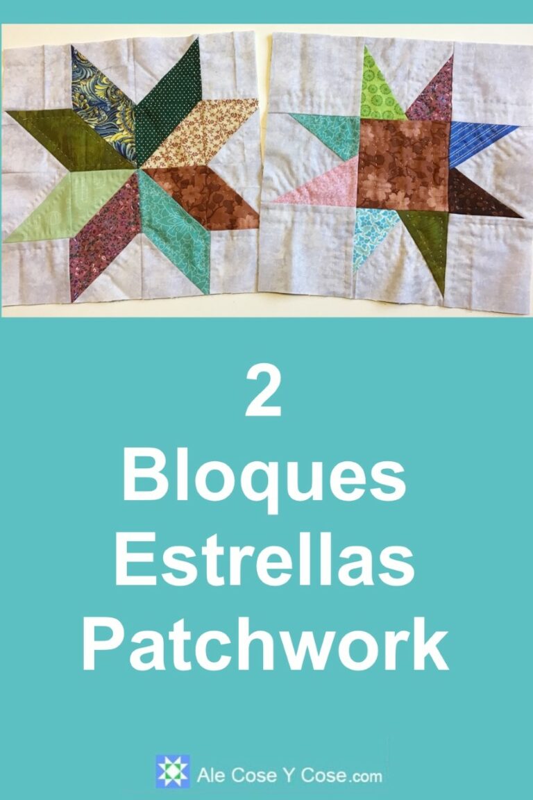 Bloques Estrellas Patchwork