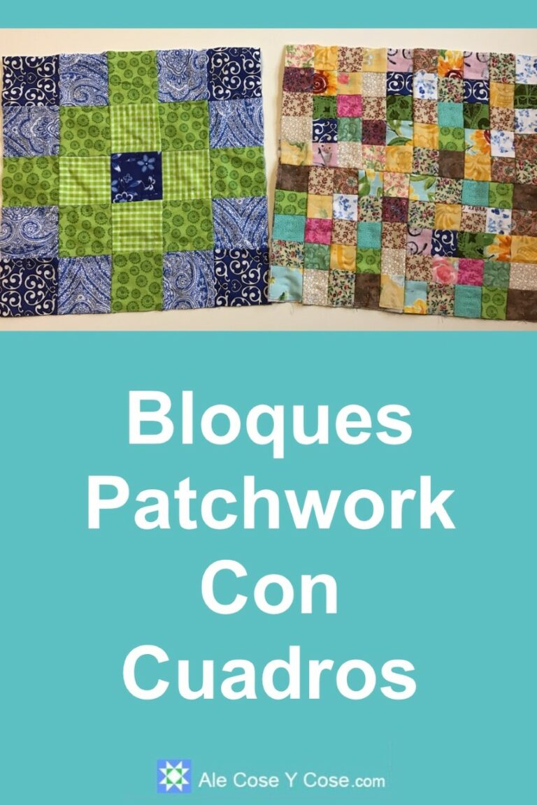 Bloques Patchwork Con Cuadros