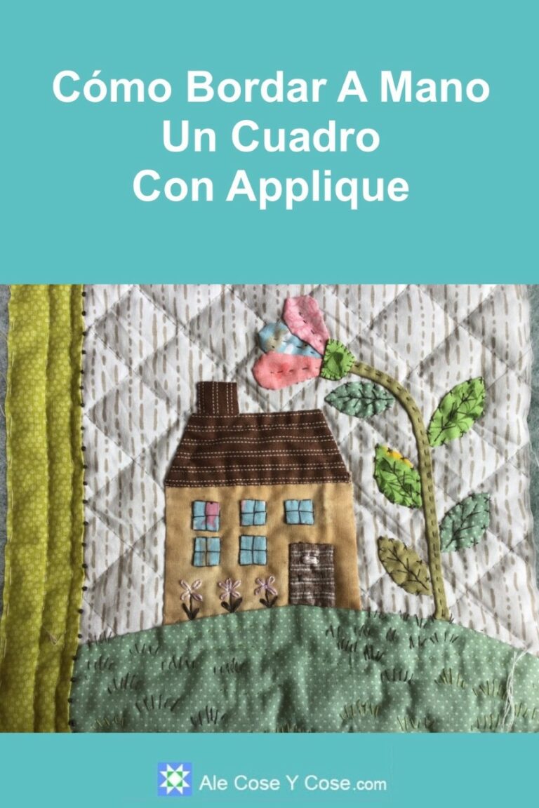 Bordar Una Colcha de Parches Con Aplicaciones (Tutorial)