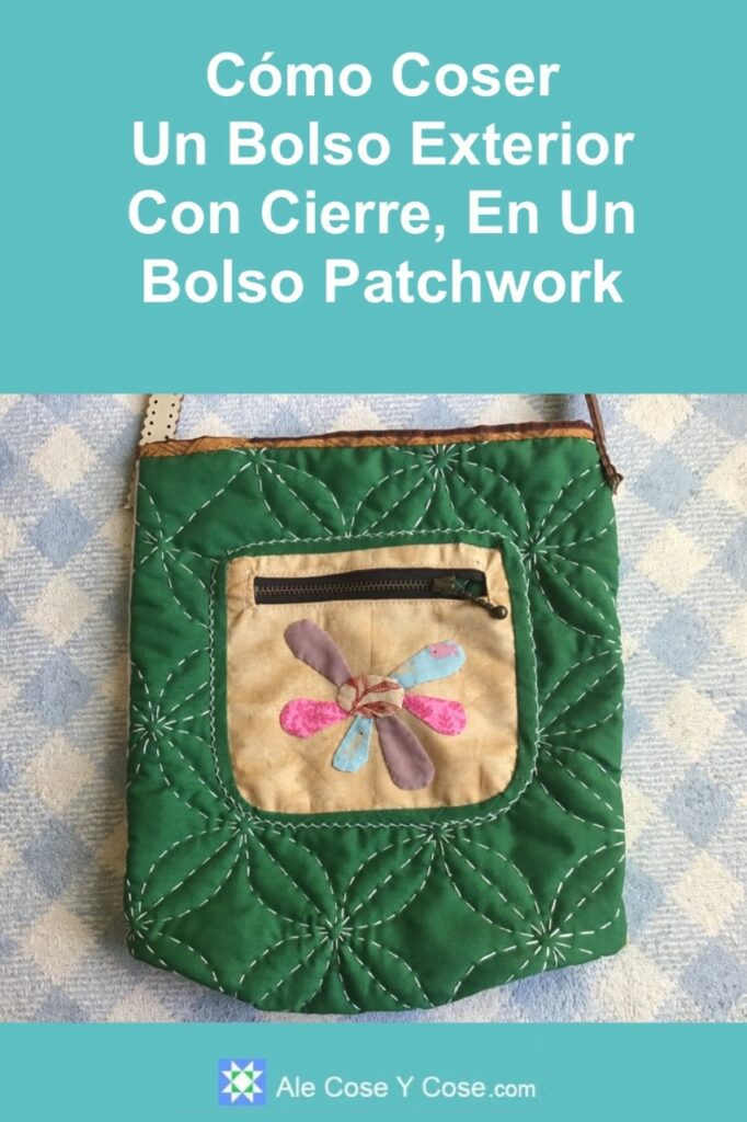 Como Coser Un Bolso Exterior En Un Bolso Patchwork - Ale Cose y cose