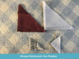 Bloque Patchwork Con Retales - Ale Cose y cose