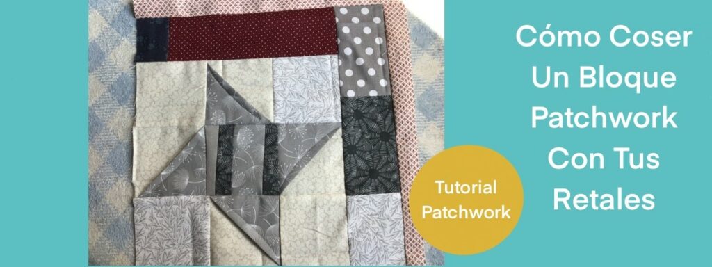 Bloques Patchwork De Estrella Y Retales - Ale Cose y cose