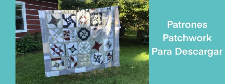Patrones Patchwork Para Descargar - Ale Cose y cose