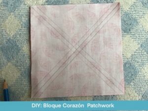 Bloque Corazon Patchwork (Tutorial) - Ale Cose y cose