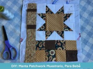 Manta Patchwork Muestrario Para Bebe - Ale Cose y cose