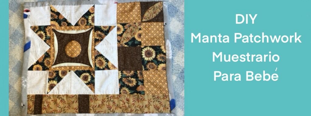 Manta Patchwork Muestrario Para Bebe - Ale Cose y cose
