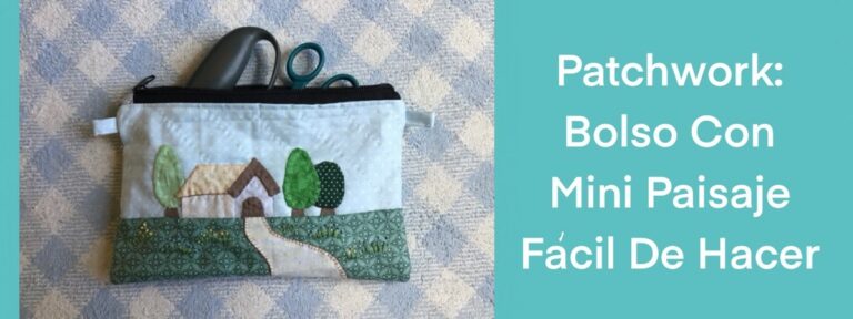 Patchwork Bolso Mas Sencillo Para Hacer - Ale Cose y cose