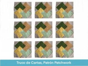 Truco De Cartas Patrón Patchwork - Ale Cose y cose
